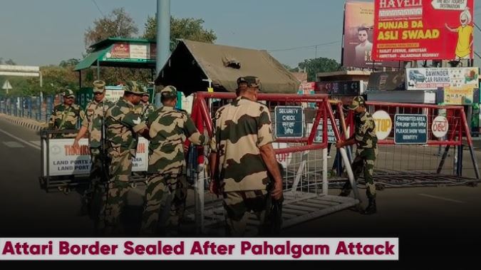 Muted Ceremony at India-Pakistan Border as Tensions Rises - Times Of ...